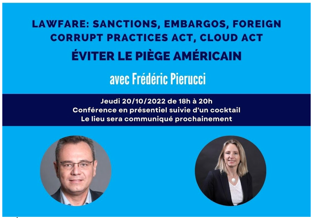 Save the date : conférence Pierucci - E&HA